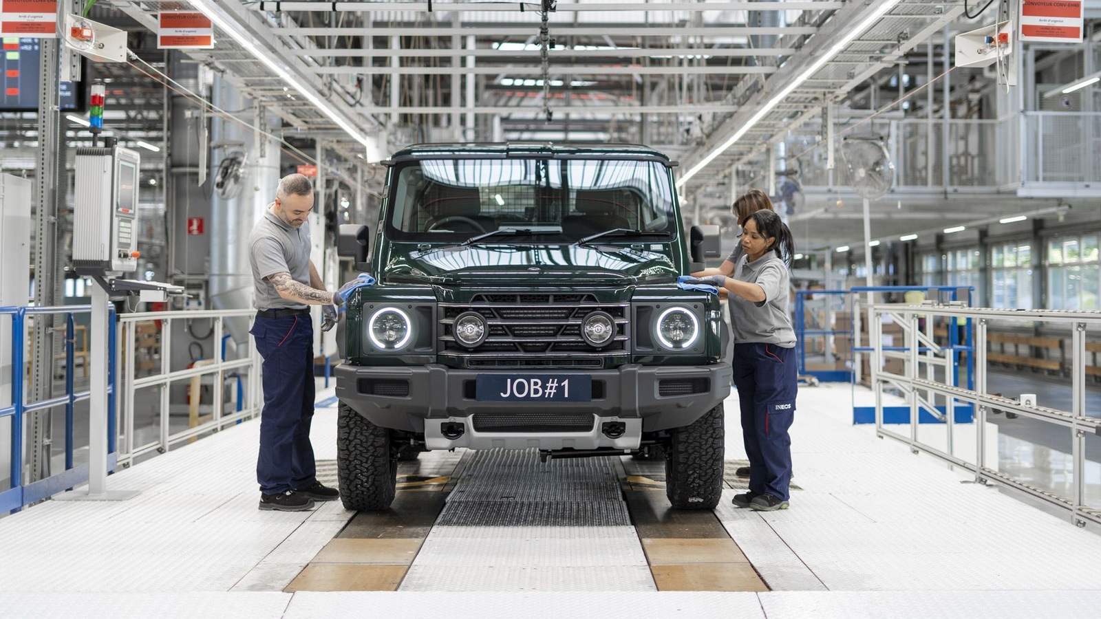 Ineos electric 4x4 enters production in 2026
