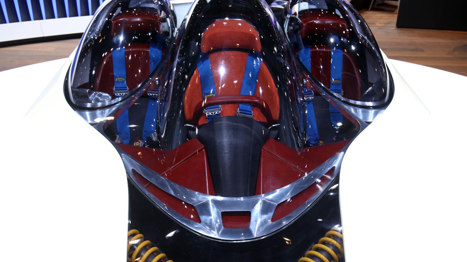 Techrules Ren is an extended-range electric supercar with a central ...