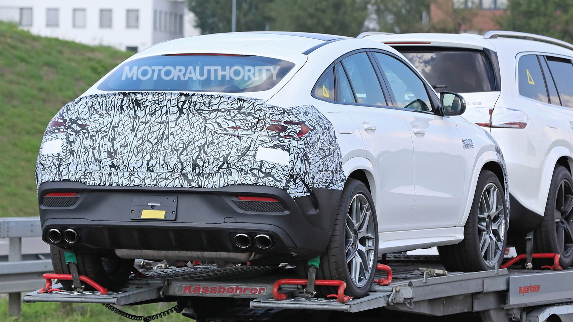 2021 Mercedes-AMG GLE53 Coupe spy shots and video