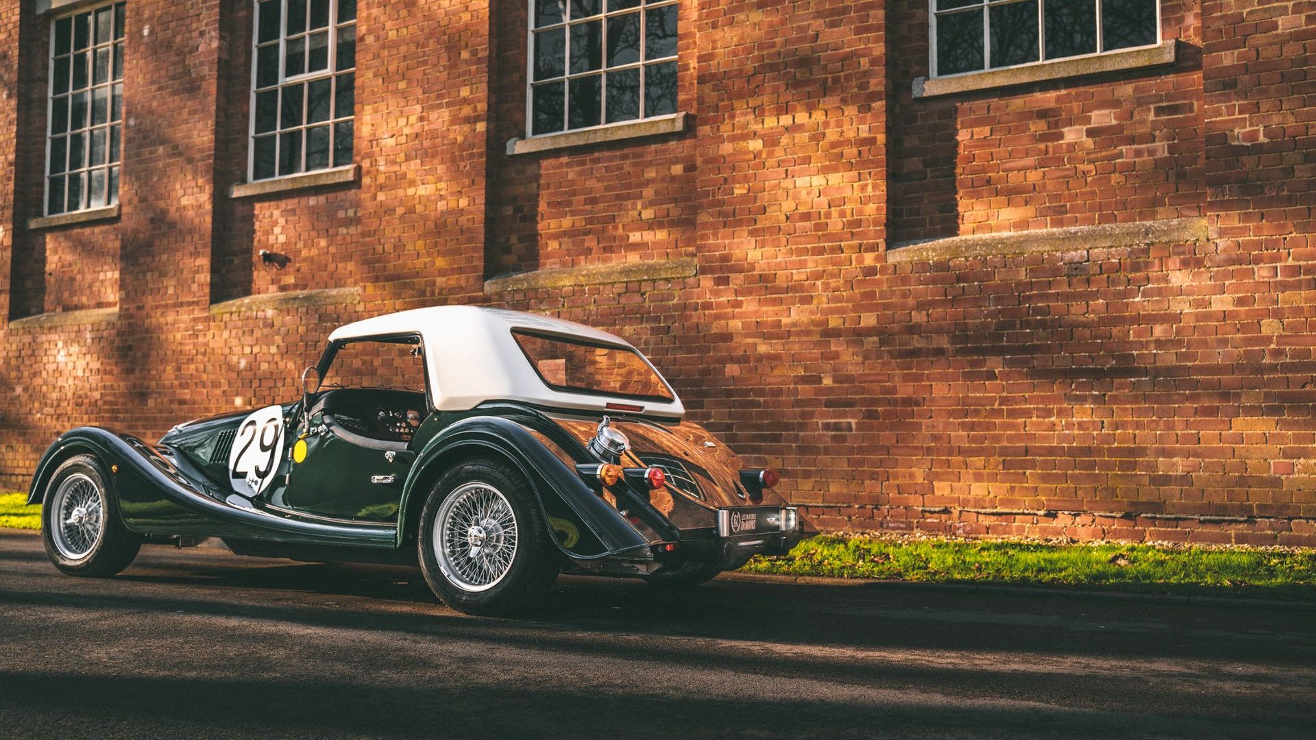 Morgan Plus Four LM62 celebrates Le Mans victory