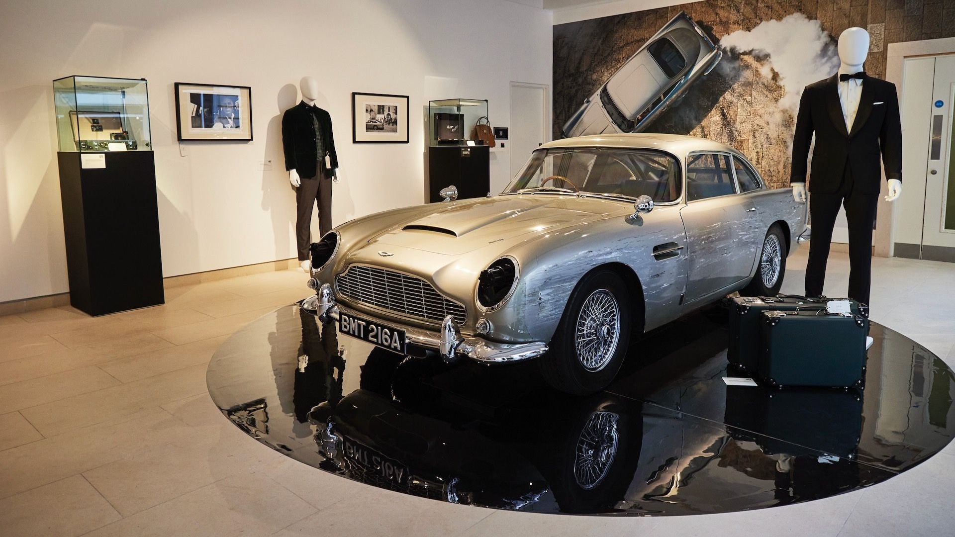 Aston Martin DB5 "No Time To Die" stunt car sells for $3.1M