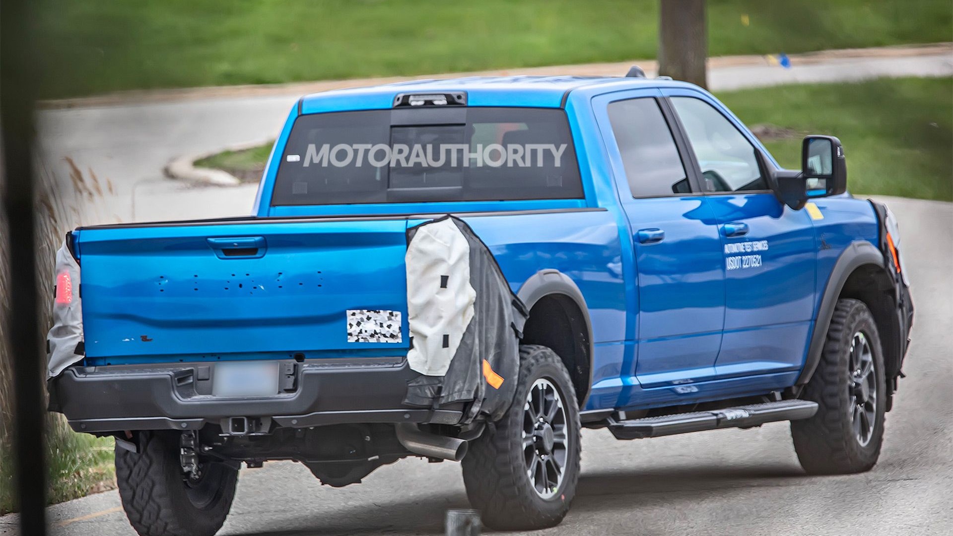 2026 Ram 2500 HD Rebel spied with updates