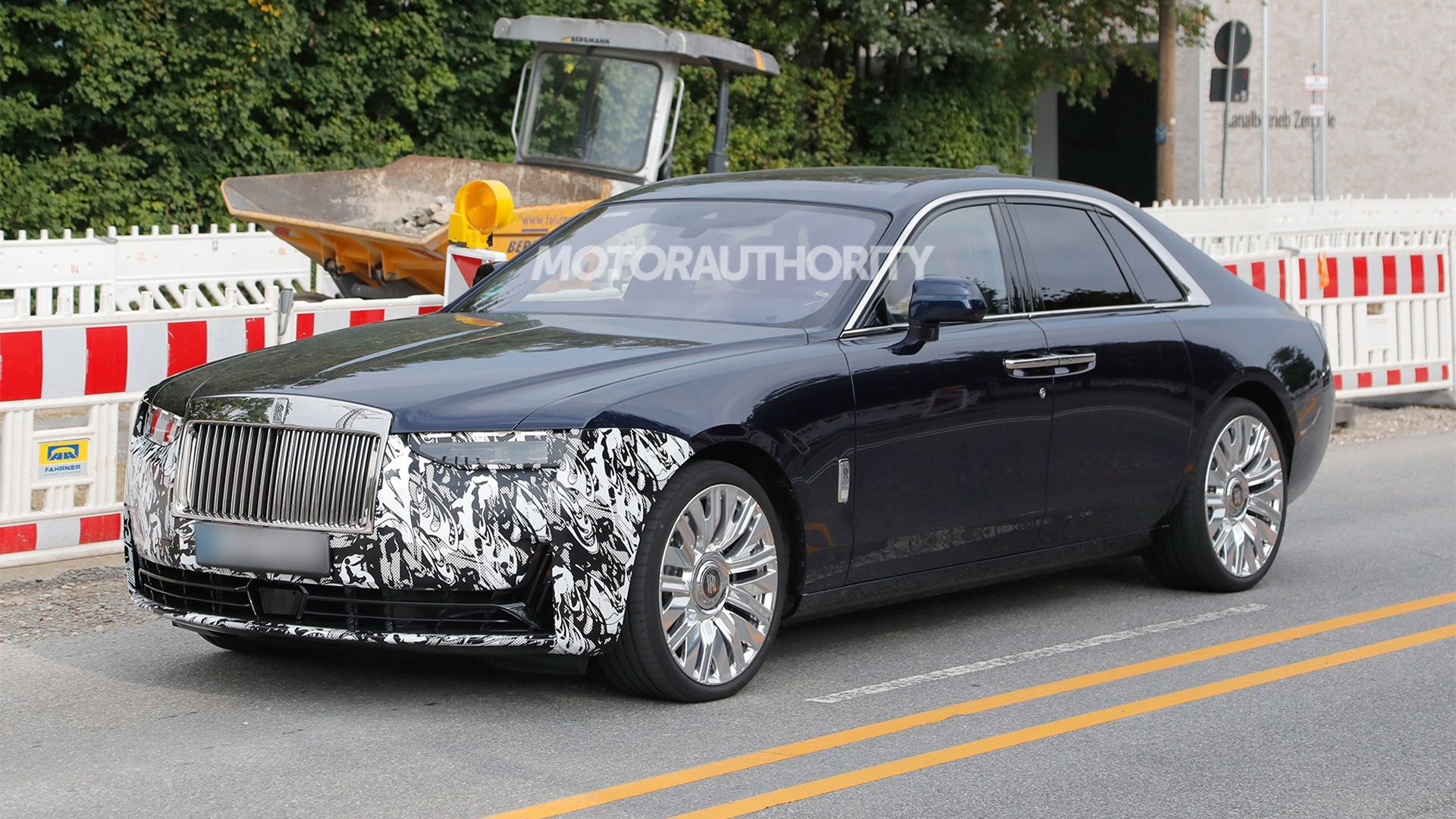 2026 Rolls-Royce Ghost Series II spied