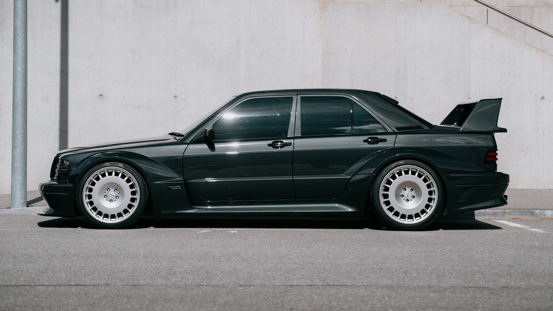 HWA shows bespoke chassis of modern Mercedes 190 E Evo II