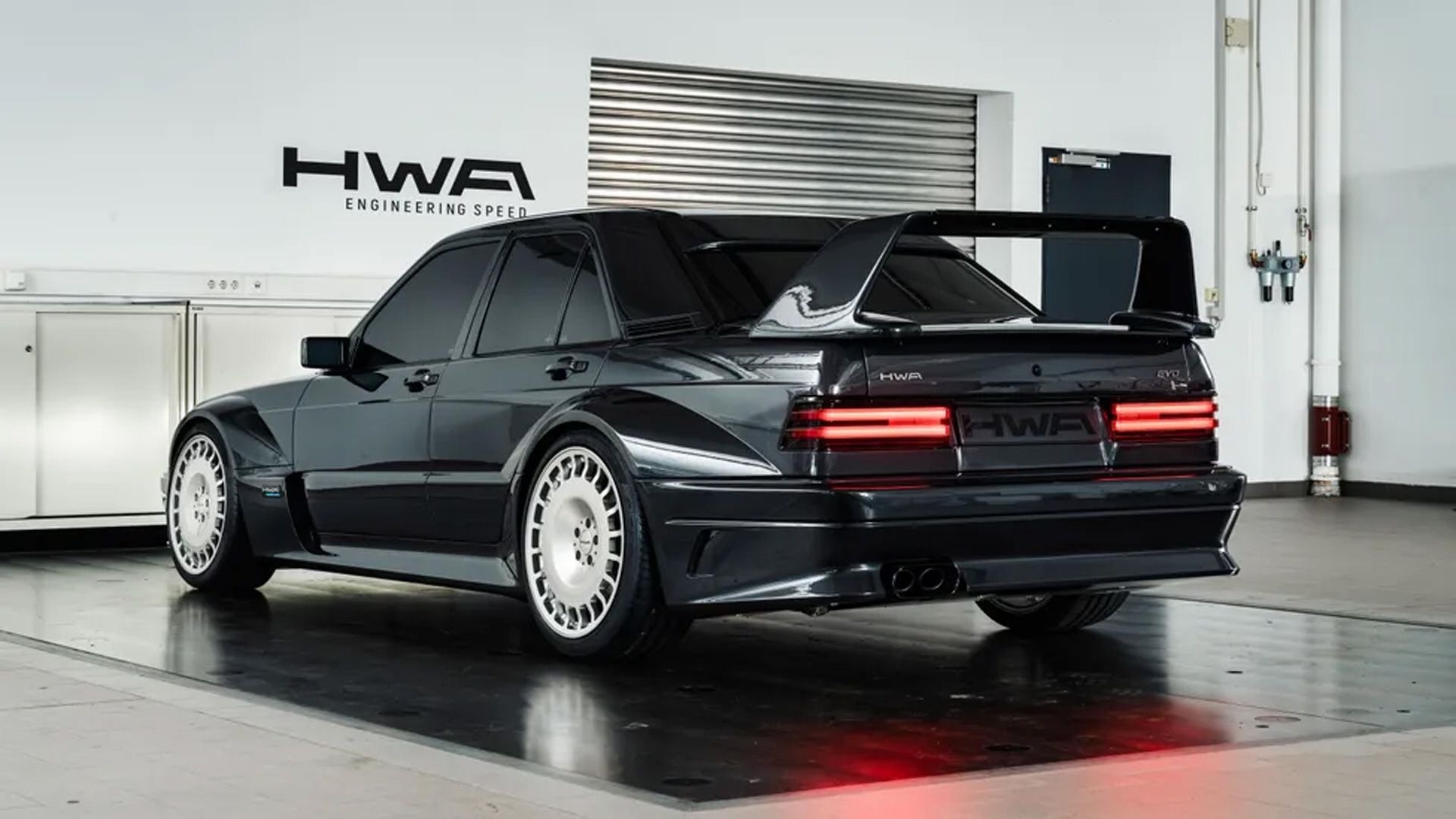 HWA shows bespoke chassis of modern Mercedes 190 E Evo II
