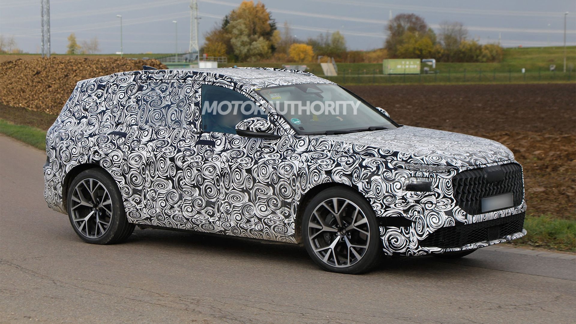 2027 Audi Q7 spied: Next-generation midsize SUV takes shape