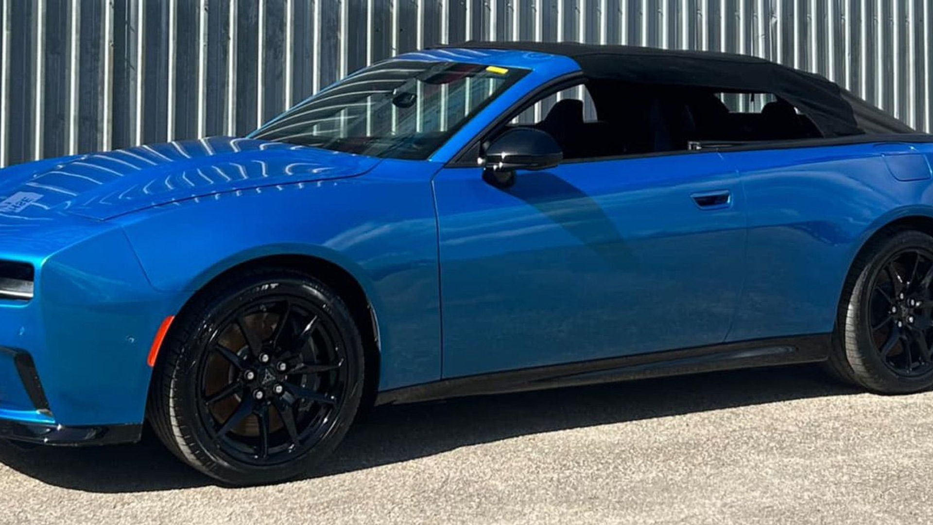 Dodge Charger Daytona convertible coming via aftermarket