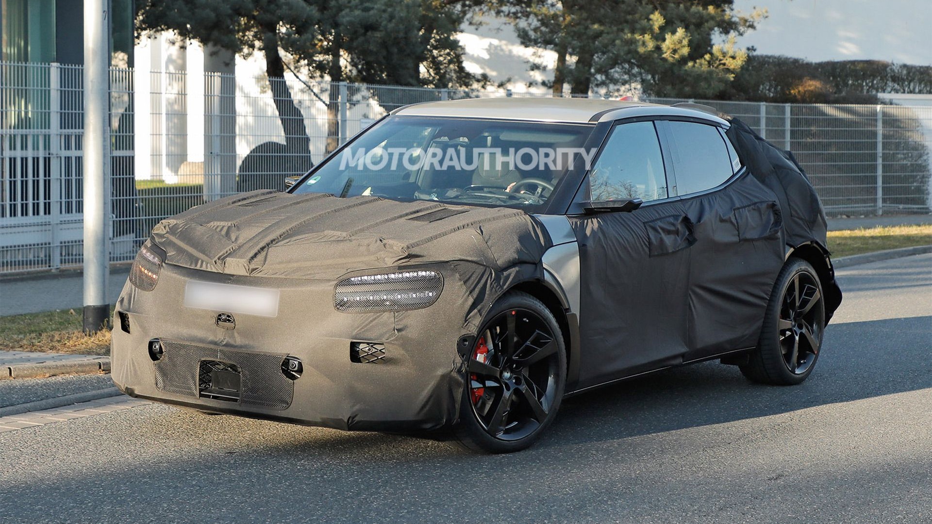 2026 Genesis GV60 Magma caught on video