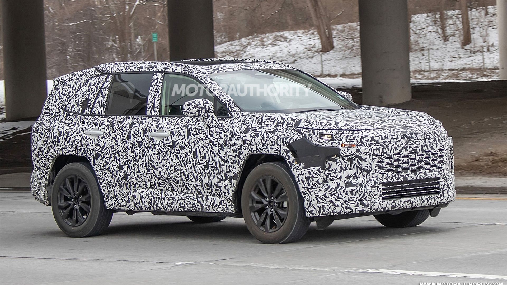 2026 Toyota RAV4 spied with boxy new design
