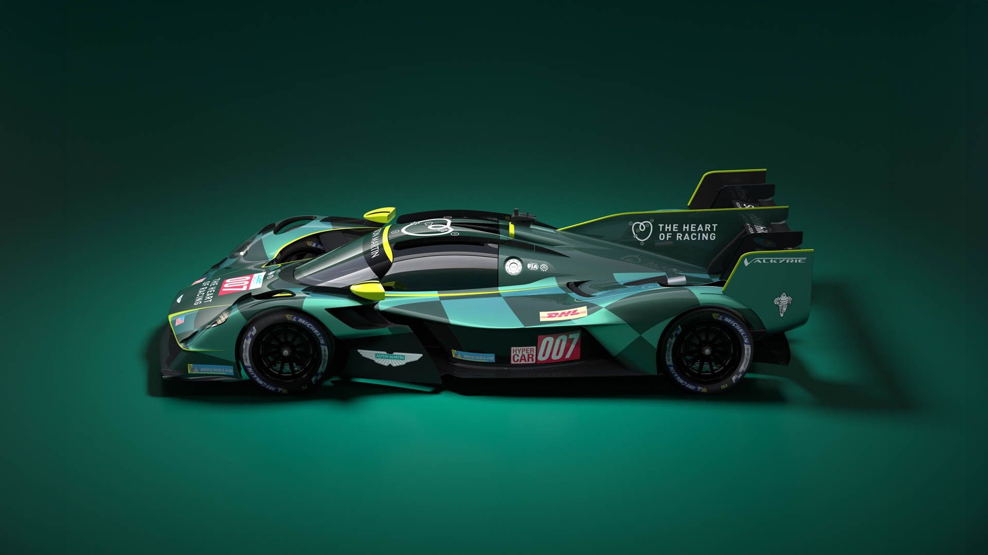 Aston Martin Valkyrie LMH race car's V-12 screams at 2025 WEC Prologue