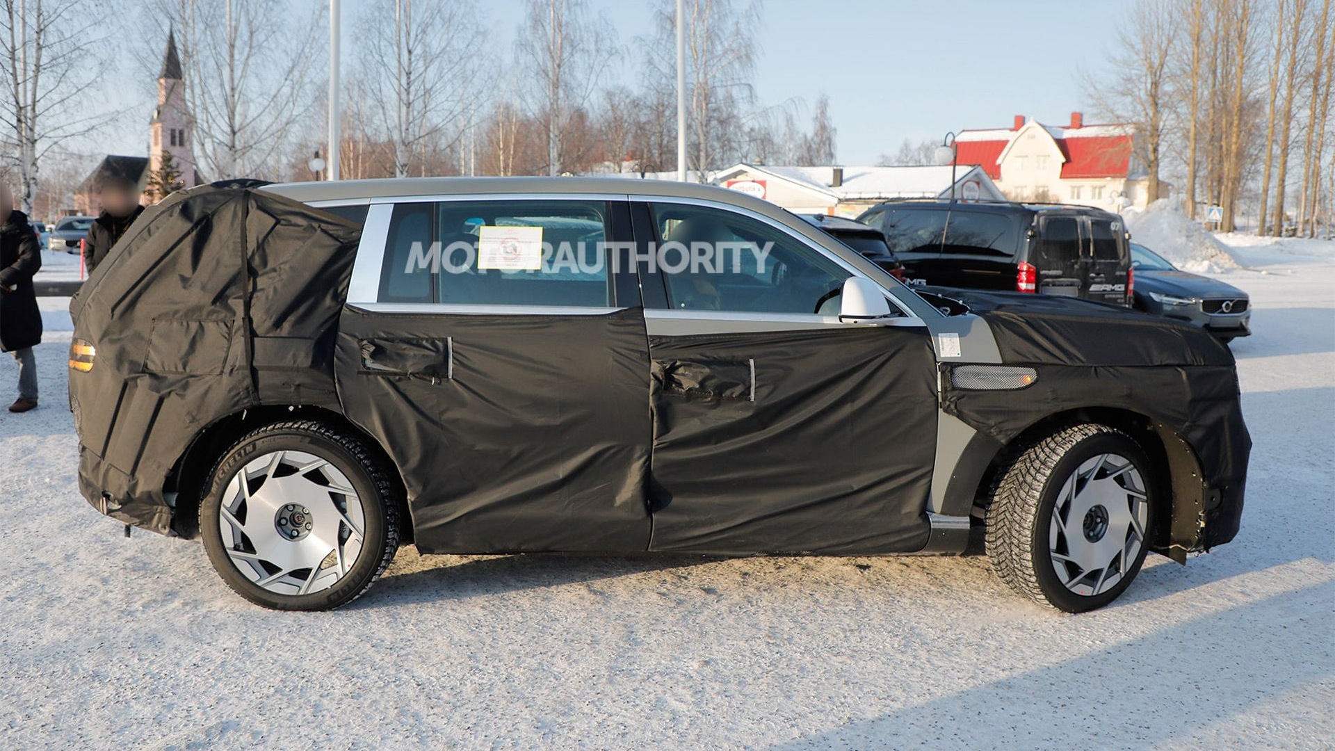 2027 Genesis GV90 spied with Neolun concept-inspired design