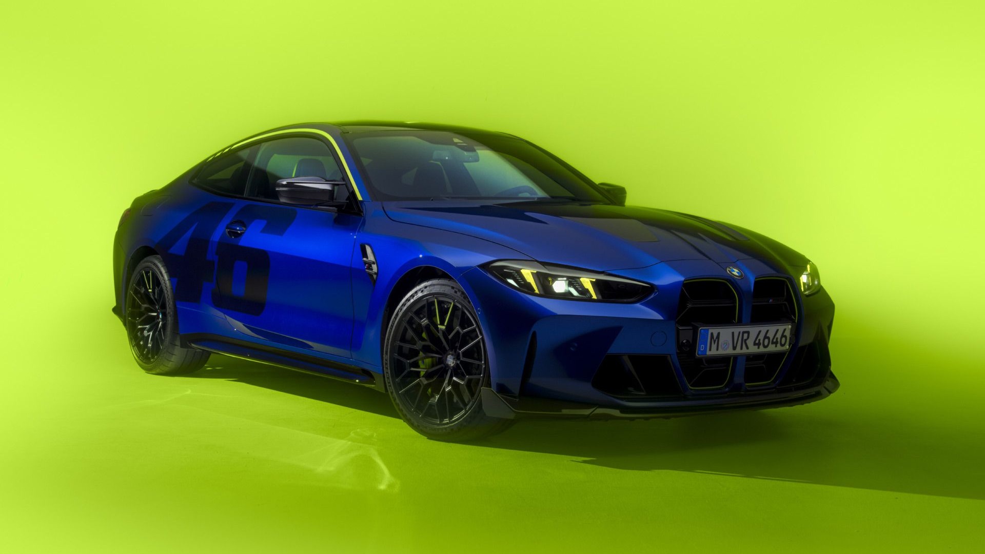 2025 BMW M4 CS Edition VR46 celebrates Valentino Rossi