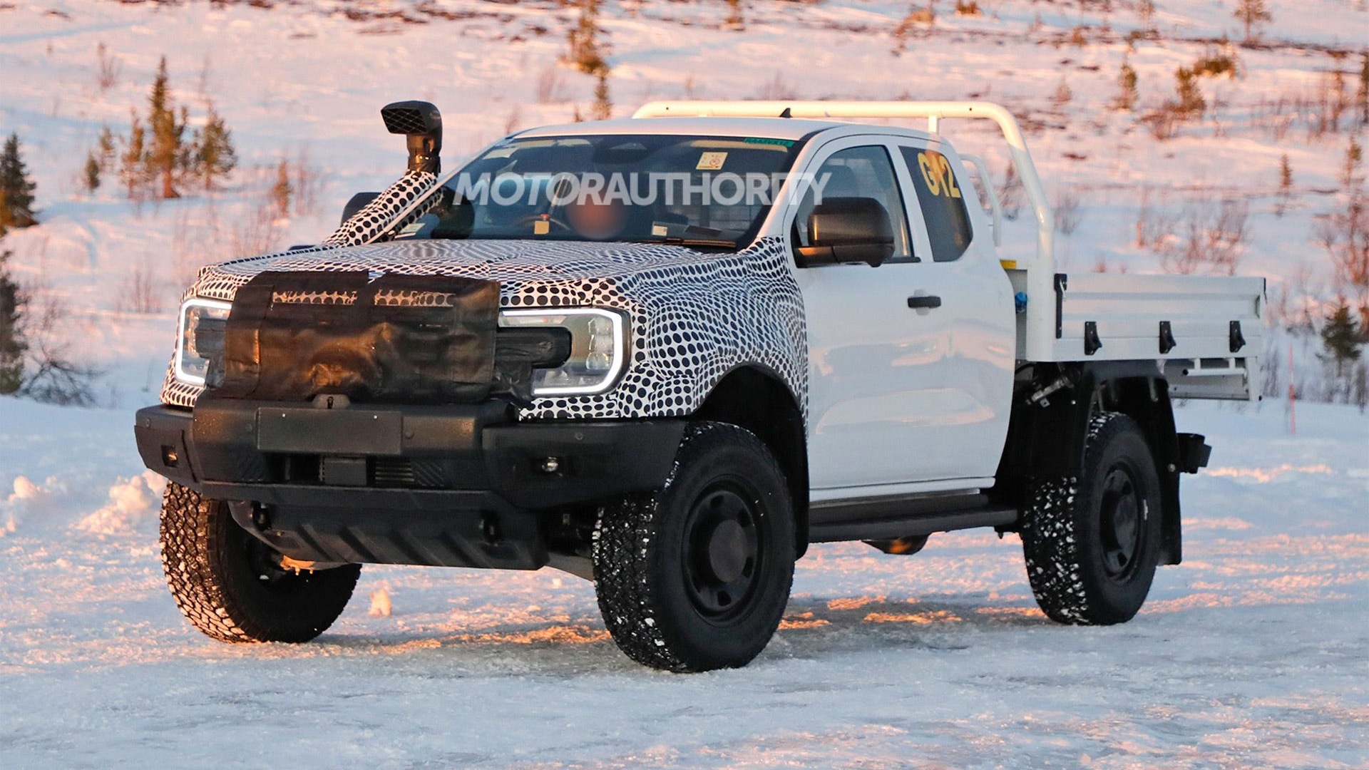 2026 Ford Ranger Super Duty spied, will tow almost 10,000 pounds
