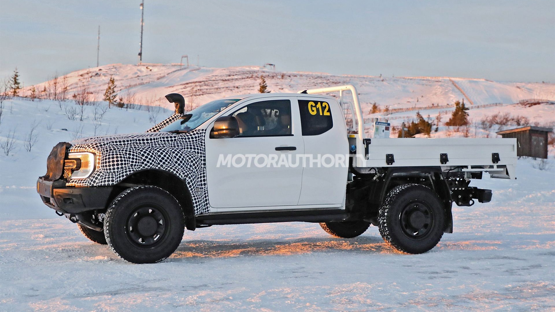 2026 Ford Ranger Super Duty spied, will tow almost 10,000 pounds