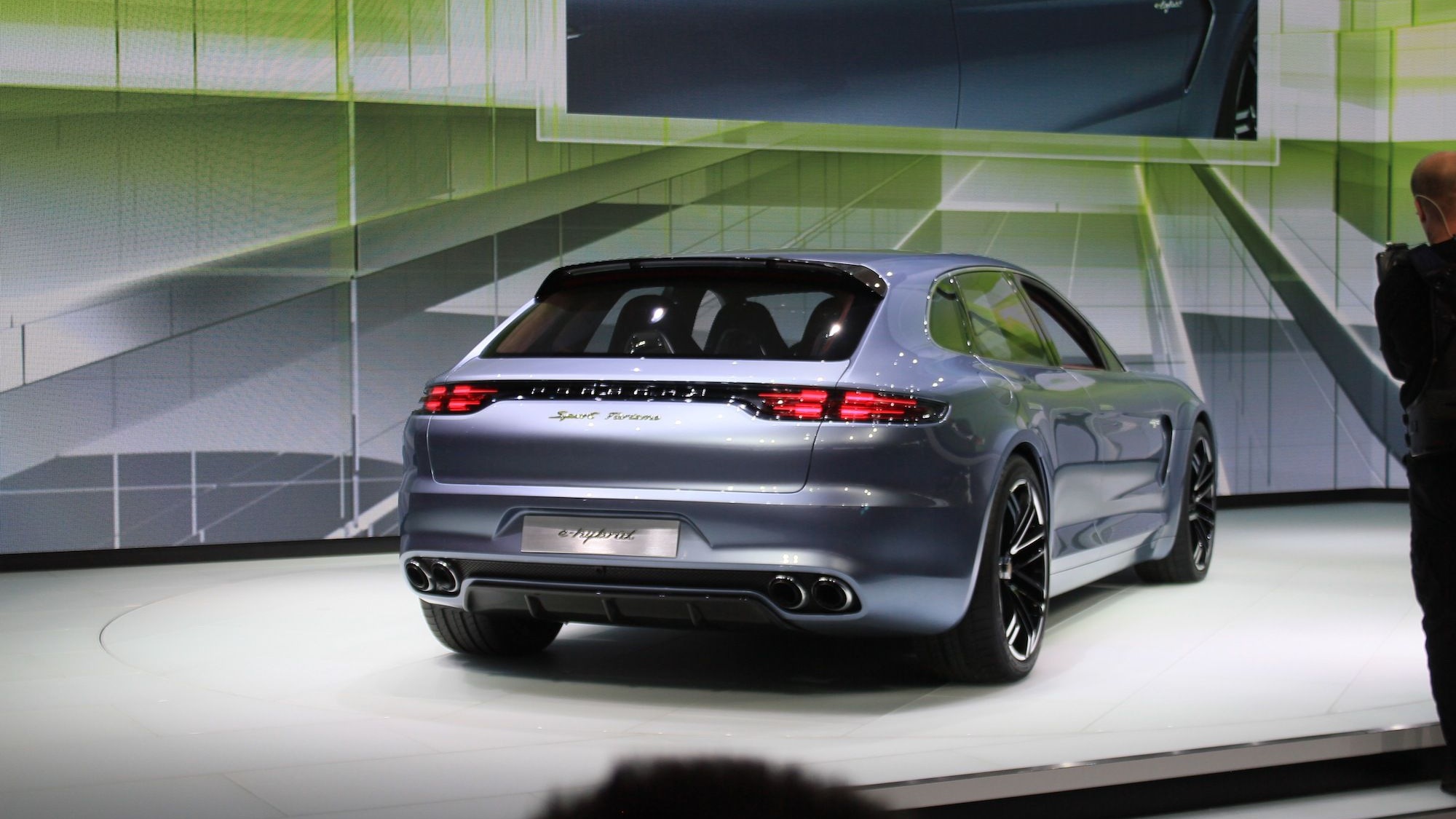 Porsche Panamera Sport Turismo Concept Live Photos: 2012 Paris Auto Show