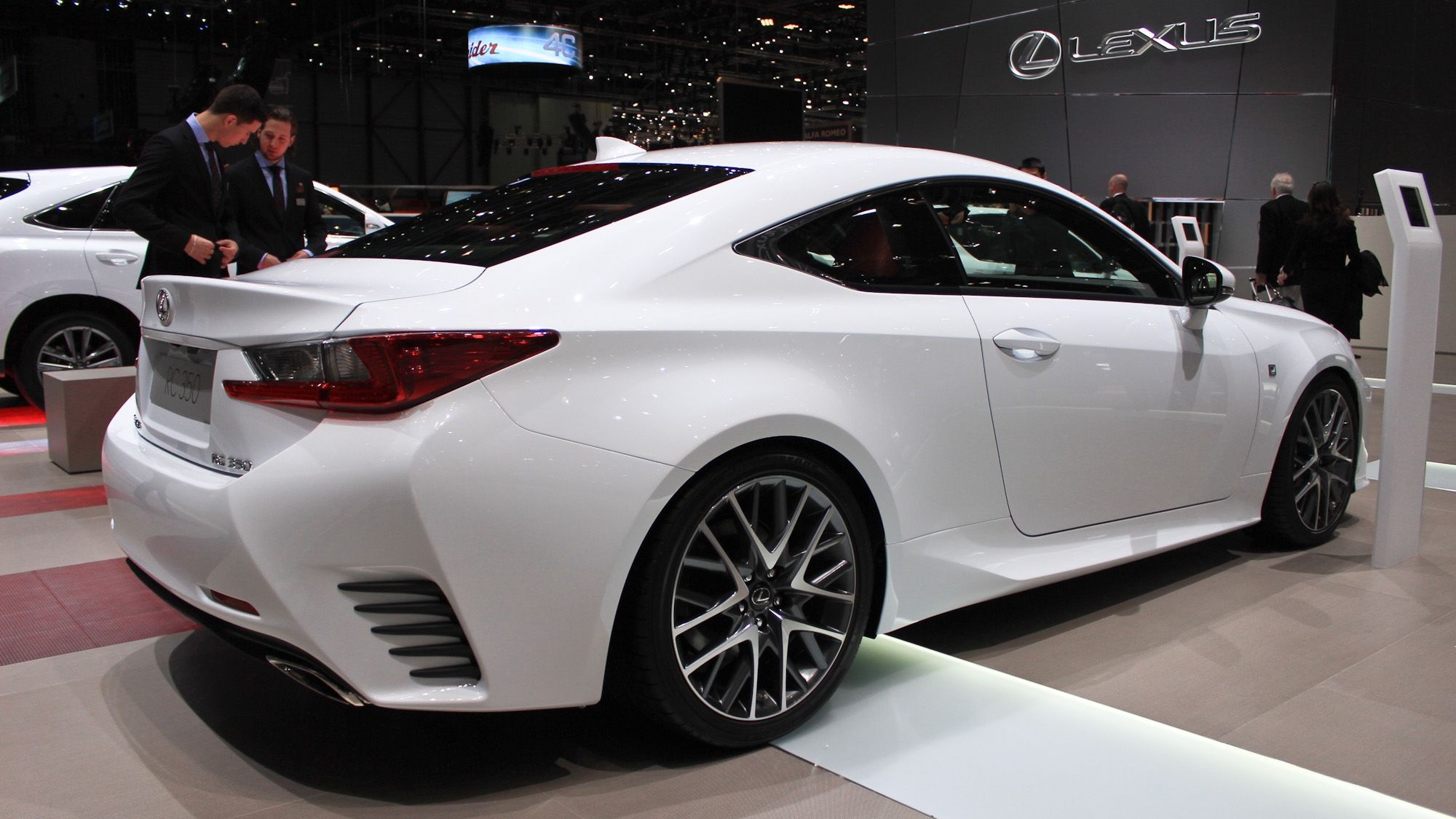 2015 Lexus RC 350 F Sport Revealed: 2014 Geneva Motor Show Live Photos