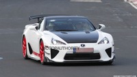 Another Wild Lexus LFA Prototype Spied At The Nürburgring