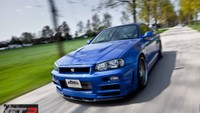 Bayside Blue R34 Nissan GT-R driven by Paul Walker for sale