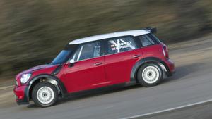 MINI WRC Hits Up Rallye Monte Carlo Alongside Classic Mini Rally Car