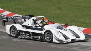 e-Wolf Alpha 1 SRF Electric Track Car Spy Shots