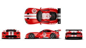 Racing Vipers To Wear Le Mans-Winning Dodge Livery Again