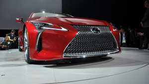 2018 Lexus LC coupe bows with V-8 power, 10-speed auto