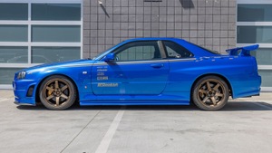Paul Walker-driven Motorex R34 Nissan Skyline GT-R V-Spec II is for sale