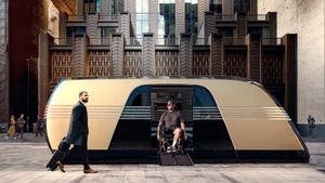 Tesla reveals Robovan robotaxi that fits 20 passengers
