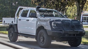 2026 Ford Ranger Super Duty spied, will tow almost 10,000 pounds