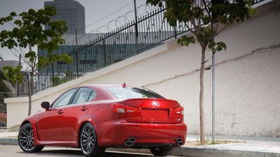 2012 Lexus IS F Gets A New Set Of Wheels, Interior Option