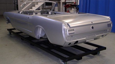 Build A Brand-New 1965 Mustang Convertible With A Ford-Approved Body Shell