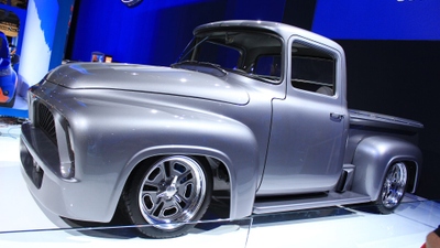 Gene Simmons’ Custom ‘Snakebit’ 1956 Ford F100: SEMA Live Gallery