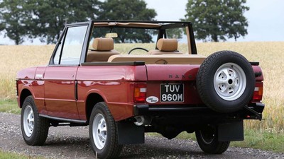 Rare Range Rover Convertible Conversion Headed To Auction