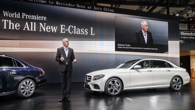 Long-wheelbase Mercedes-Benz E-Class launches in China