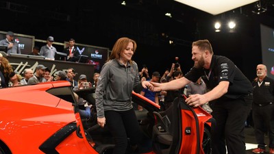 2020 Chevrolet Corvette C8 VIN 001 sold to Rick Hendrick for $3M