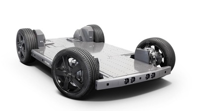 New EV platform moves motors, suspension and steering into the wheel arches