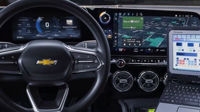 Chevy Blazer EV PPV police car ready to hit the streets