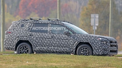 2026 Subaru Outback spied with more SUV-like design