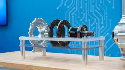 Mercedes In-Drive considers moving brakes into an EV's electric motor