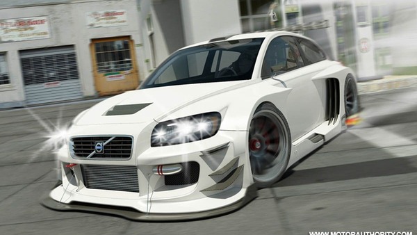 Volvo C30 ‘Racer’ envisaged by Sweden’s Vizualtech