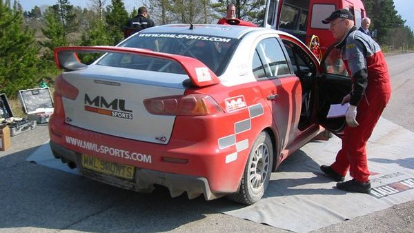 MML Sports unveils Mitsubishi Evo X Group N rally car