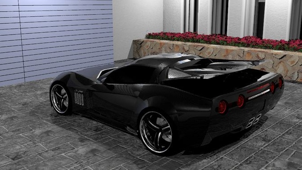 Coachbuilt Karvajal Designs ZX-1 C6 Corvette
