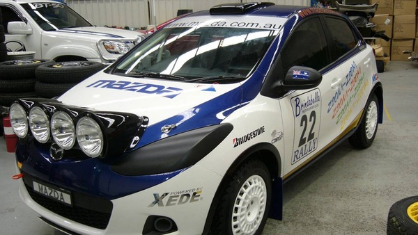 Rally-ready Mazda2 Extreme