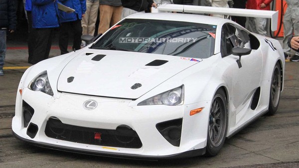 Spy Shots: Lexus LFA Nurburgring 24 Hours Race Car