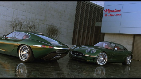 Vizualtech Growler E 2011: Homage To Jaguar's E-Type