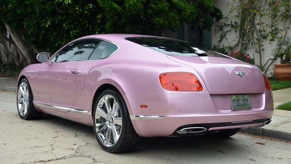 Passion Pink Bentley GT On Sale For Susan G. Komen Benefit
