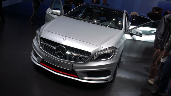 Mercedes-Benz A-Class Live Photos: 2012 Geneva Motor Show