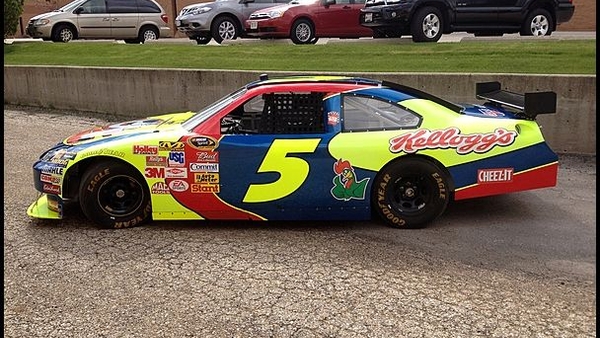 Tony The Tiger NASCAR Car Of Tomorrow Up For Auction