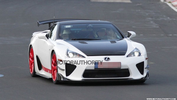 Another Wild Lexus LFA Prototype Spied At The Nürburgring