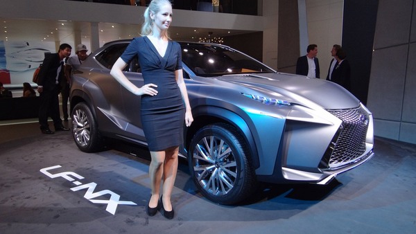 Lexus LF-NX Concept Live Photos: 2013 Frankfurt Auto Show